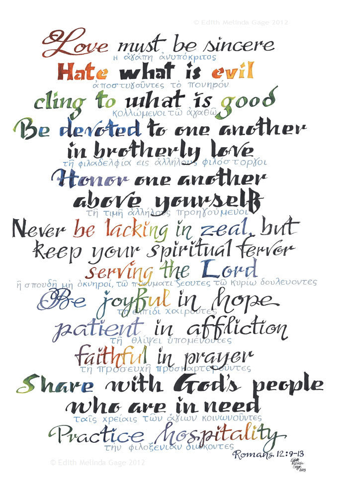 As Much as it is Possible with Me, be Joyful in Hope, Patient in ...