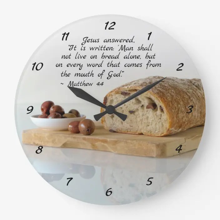 Man Shall Not Live by Bread Alone – A Brief Reflection upon Matthew 4:4 ...