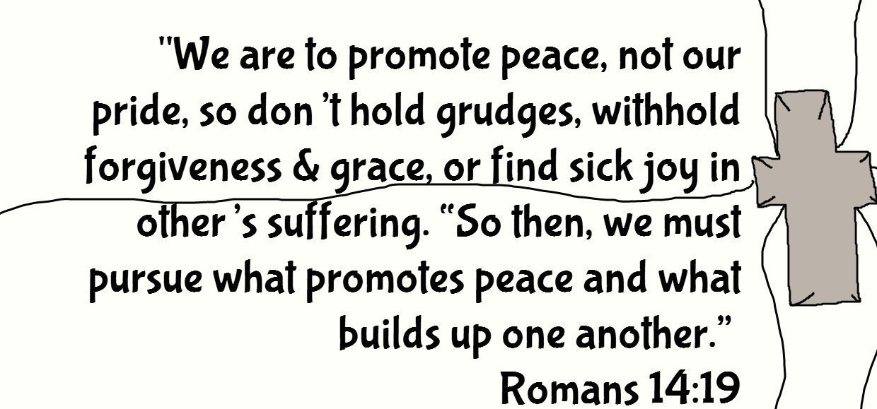 Maximum Availability: Make Every Effort to Pursue, Promote Peace and ...