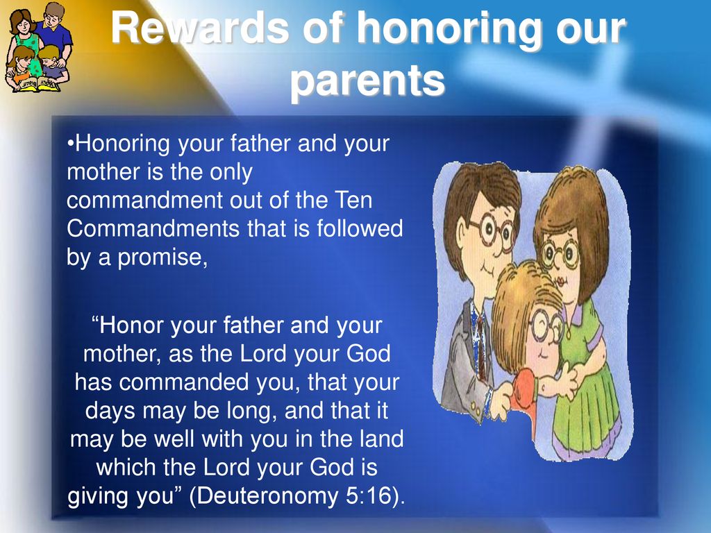 What Does it Really Look Like to ‘Honor Your Father and Mother’? Exodus ...