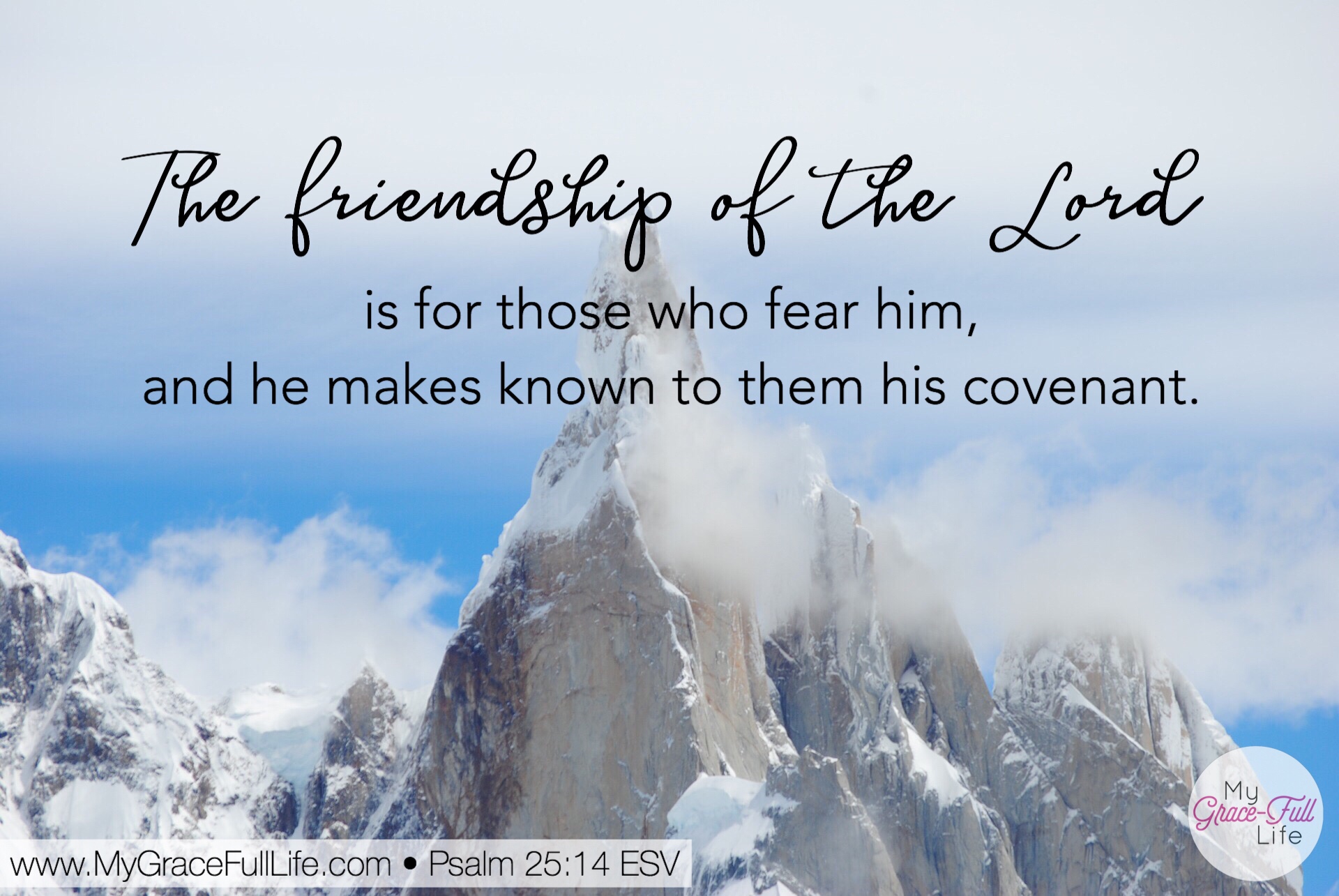 Our Friendship With the Holy Spirit. Psalm 25:14 – Loving God, Living ...