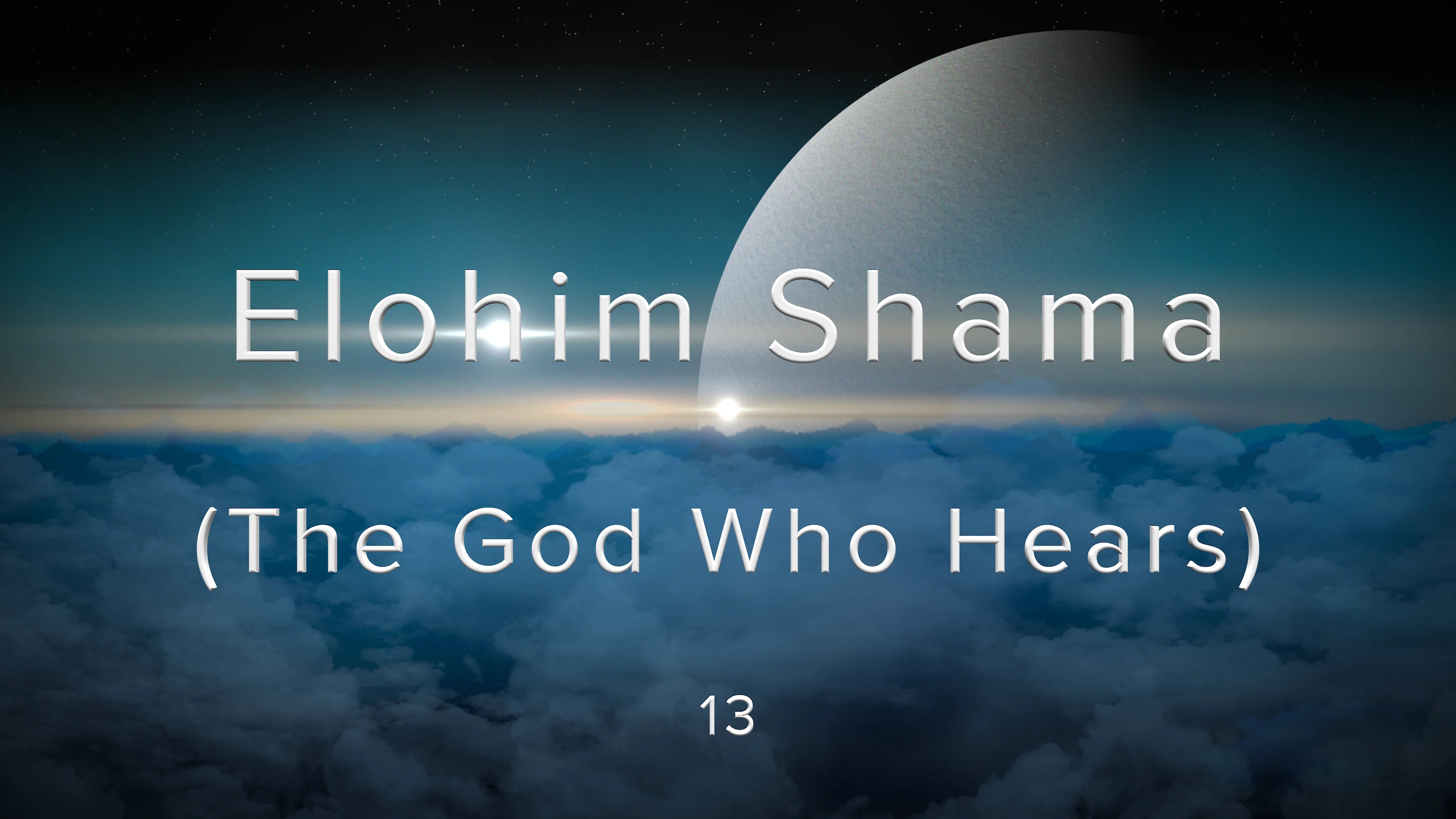 Elohim Shama: The God Who Hears. Exodus 2:23-25 – Loving God, Living ...