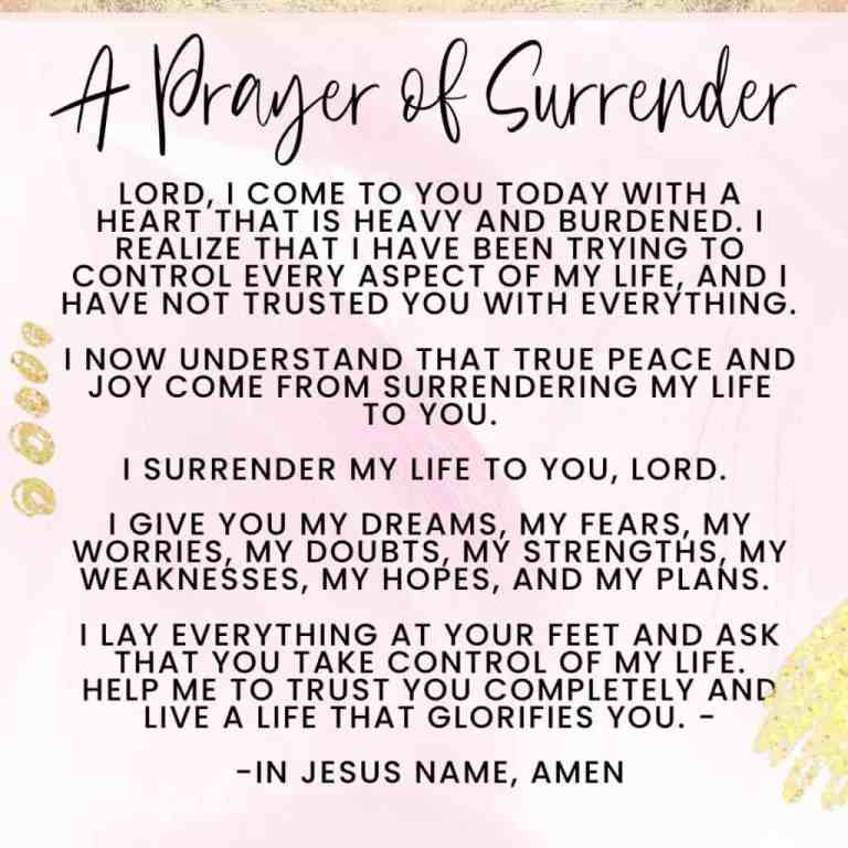 How Well do we grasp Struggling and Surrendering unto God is the ...