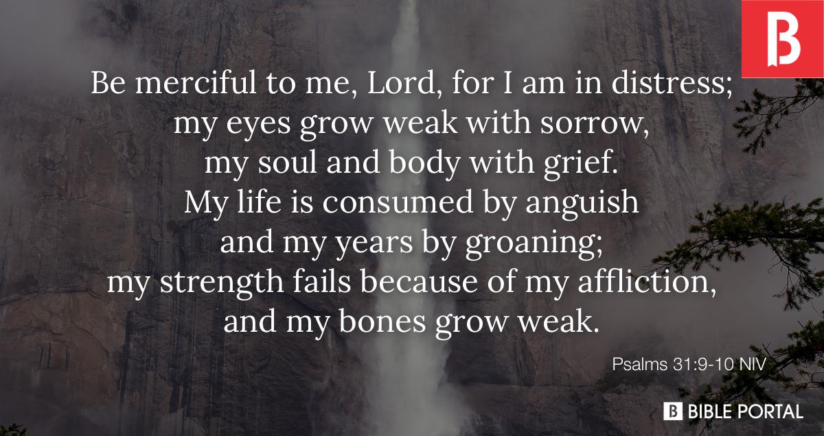 Managing Chronic Grief: For my life is spent with sorrow, my years with ...