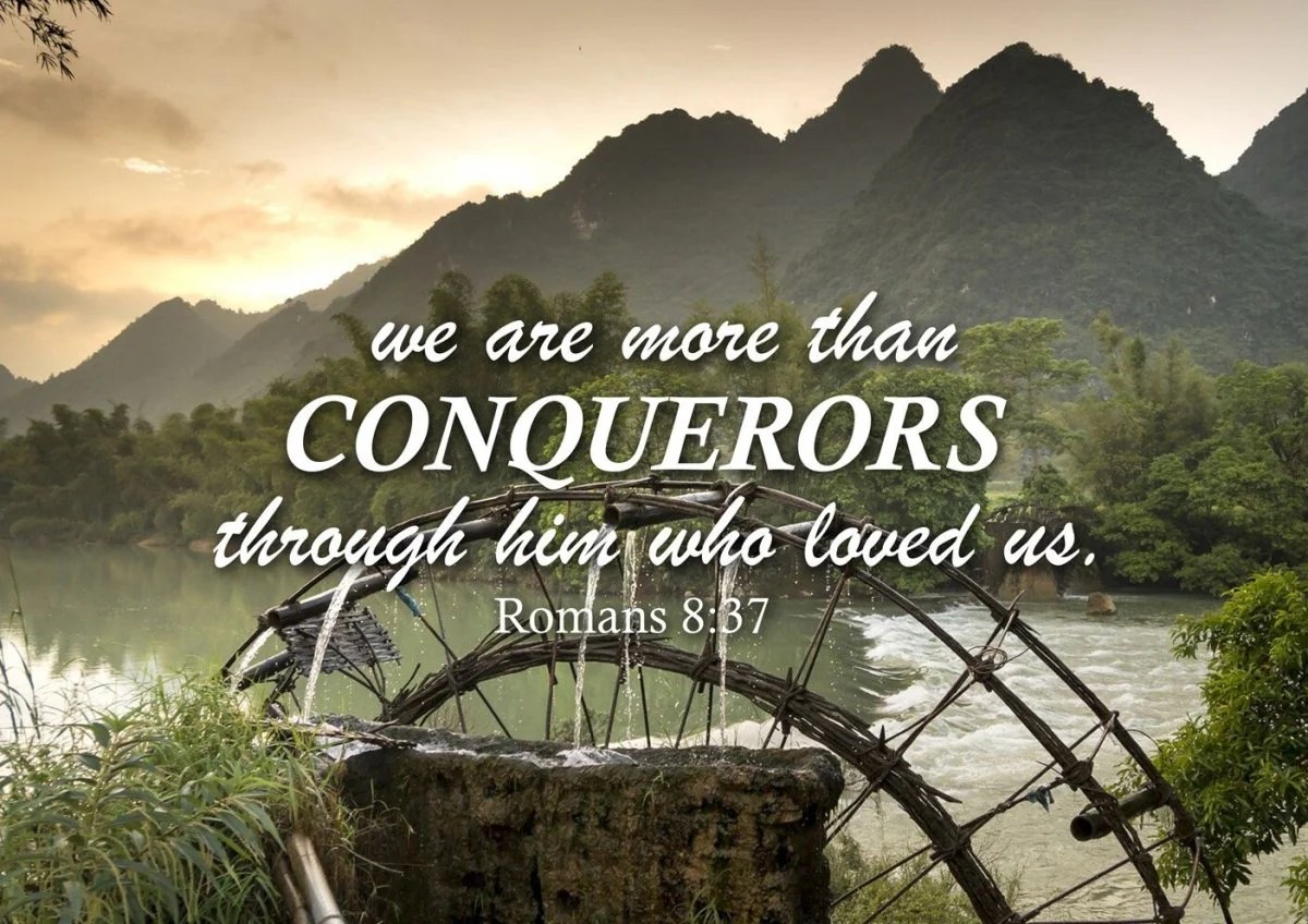 I Am more than a Conqueror; ‘But in all these things we overwhelmingly ...