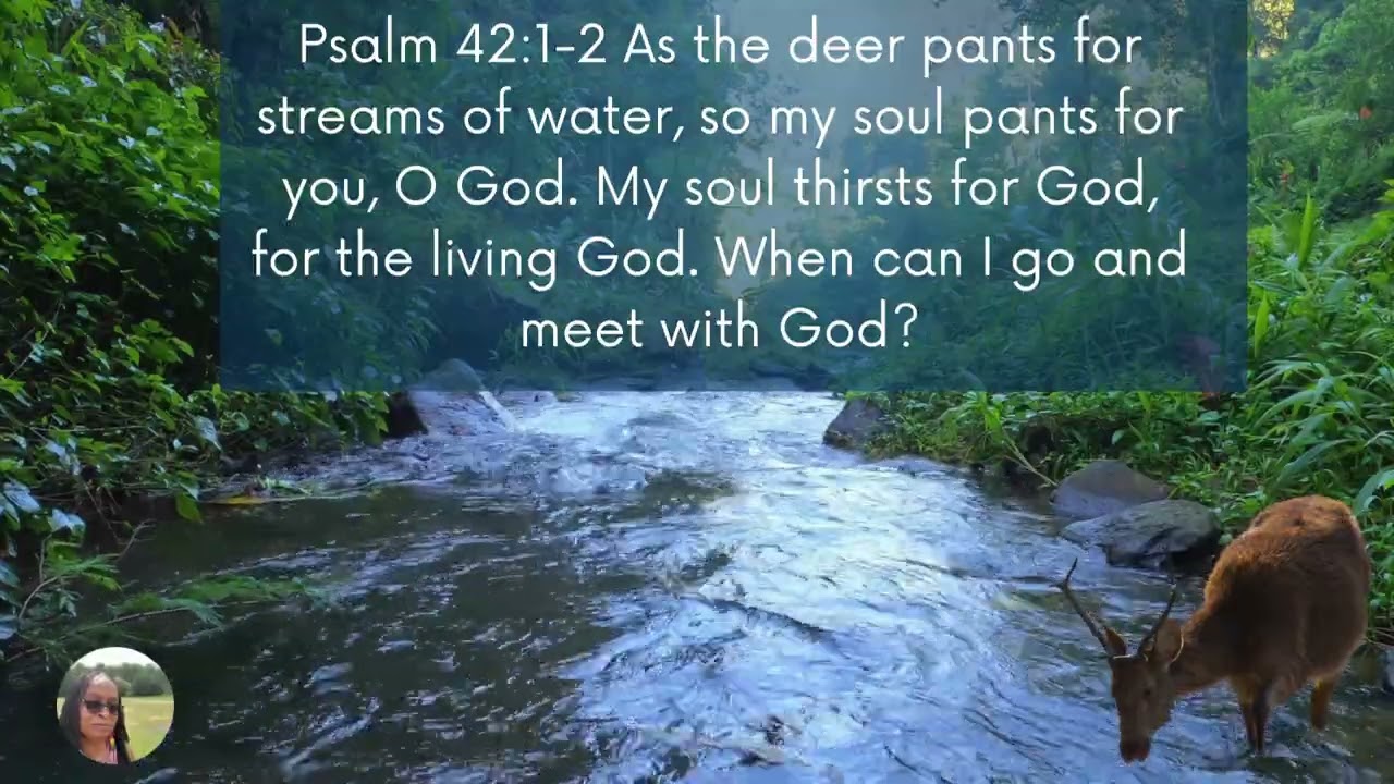 Herds of Panting Deer? Our Parched, Thirsty Souls? God’s Living Waters ...